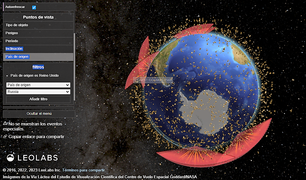 El radar británico en Tierra del Fuego, permite monitorear satélites ...