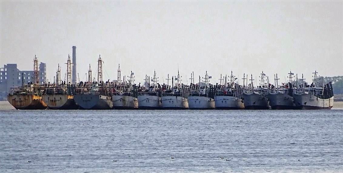 DOS MIL BUQUES PESQUEROS SIN CONTROL EN EL PUERTO DE MONTEVIDEO