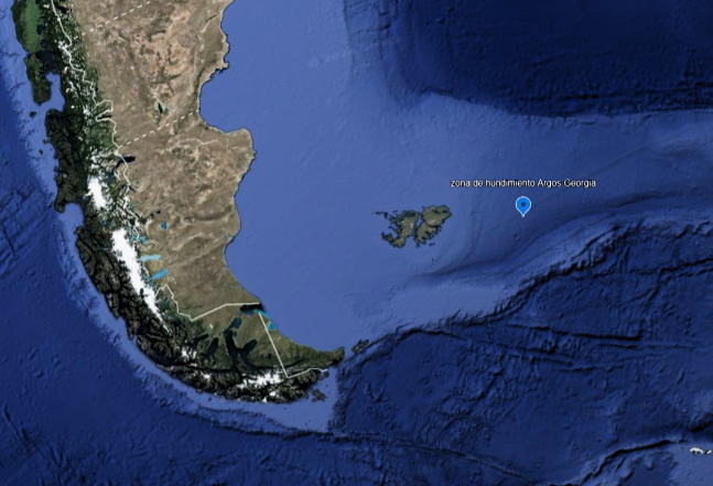 El Argos Georgias se hundió al este de Malvinas y hay 27 tripulantes a ...